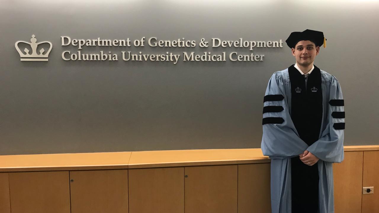PhD Conferred on Michael Smith | Department of Genetics and Development